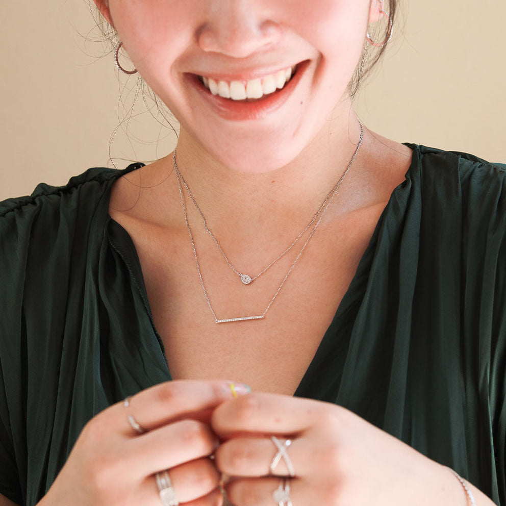 Solid Gold Necklaces & Chains – NYRELLE